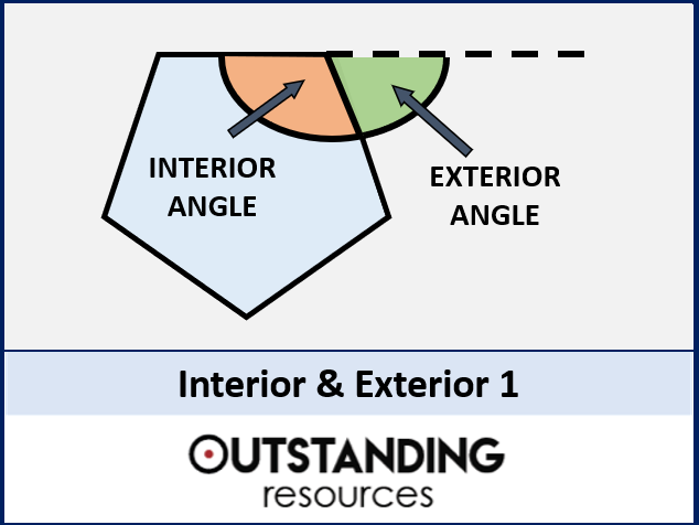 Interior And Exterior Angle Worksheets