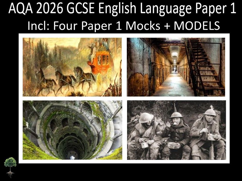 Four AQA 2026 GCSE English Language Paper 1 Mocks | Models | Teaching ...