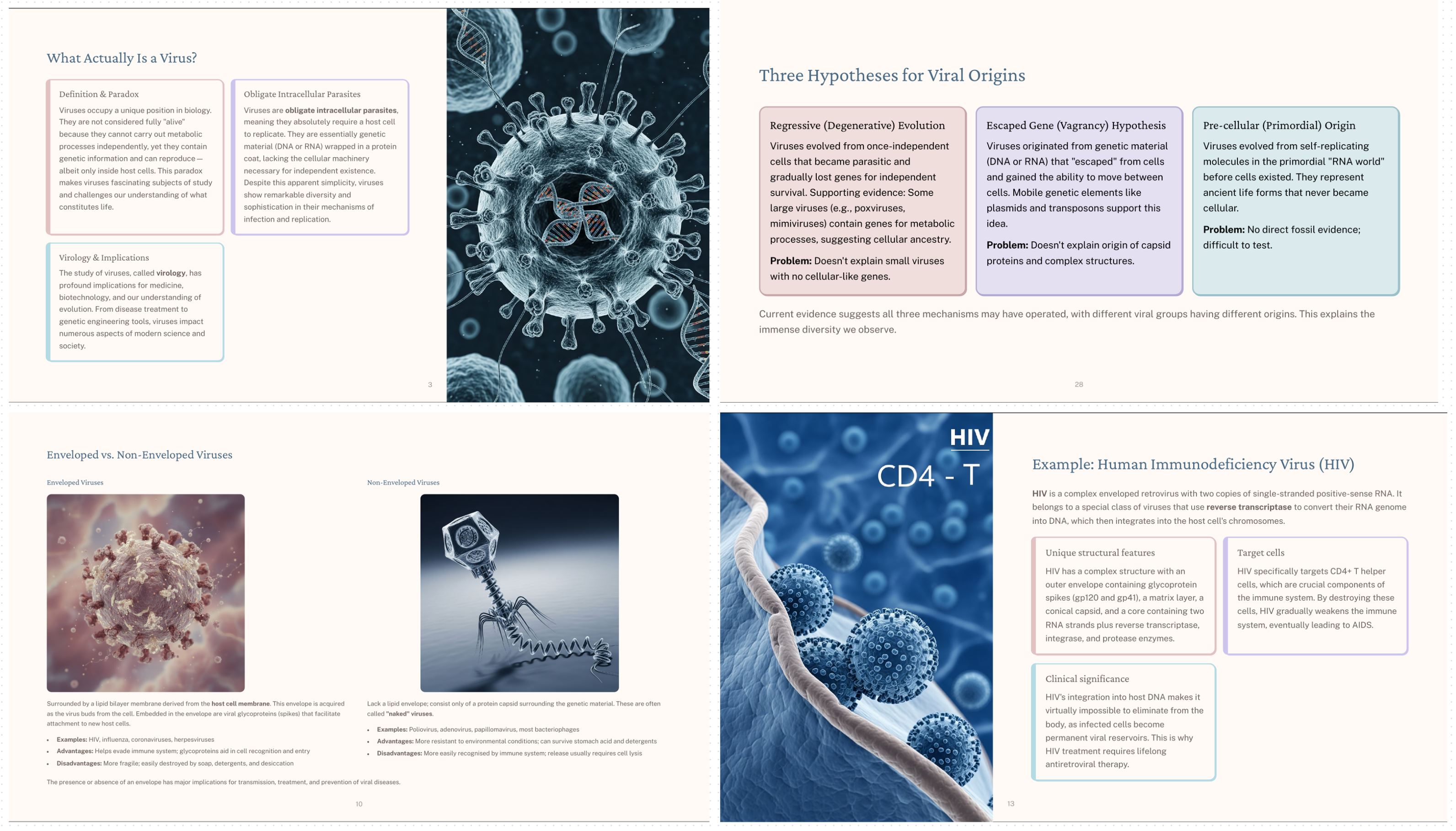 IB DP Biology A2.3 Viruses Syllabus Teaching Notes & PowerPoint 2026 ...