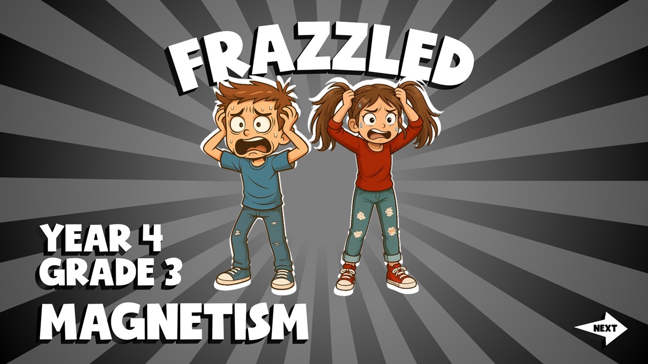 Magnetism FRAZZLED Science Game | No-Prep Year 4 Review Activity ...