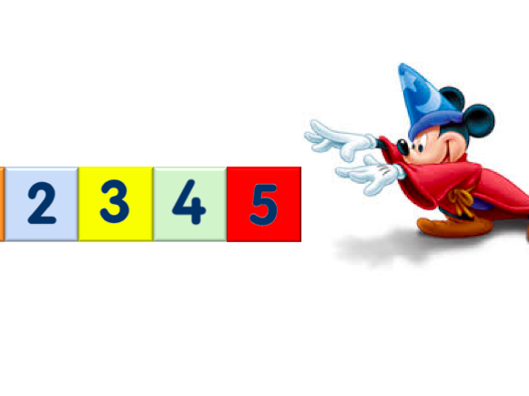 Magic disappearing numbers 1-5 | Teaching Resources