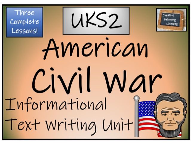 UKS2 - U.S. Civil War Display, Close Read & Writing Mega Bundle ...