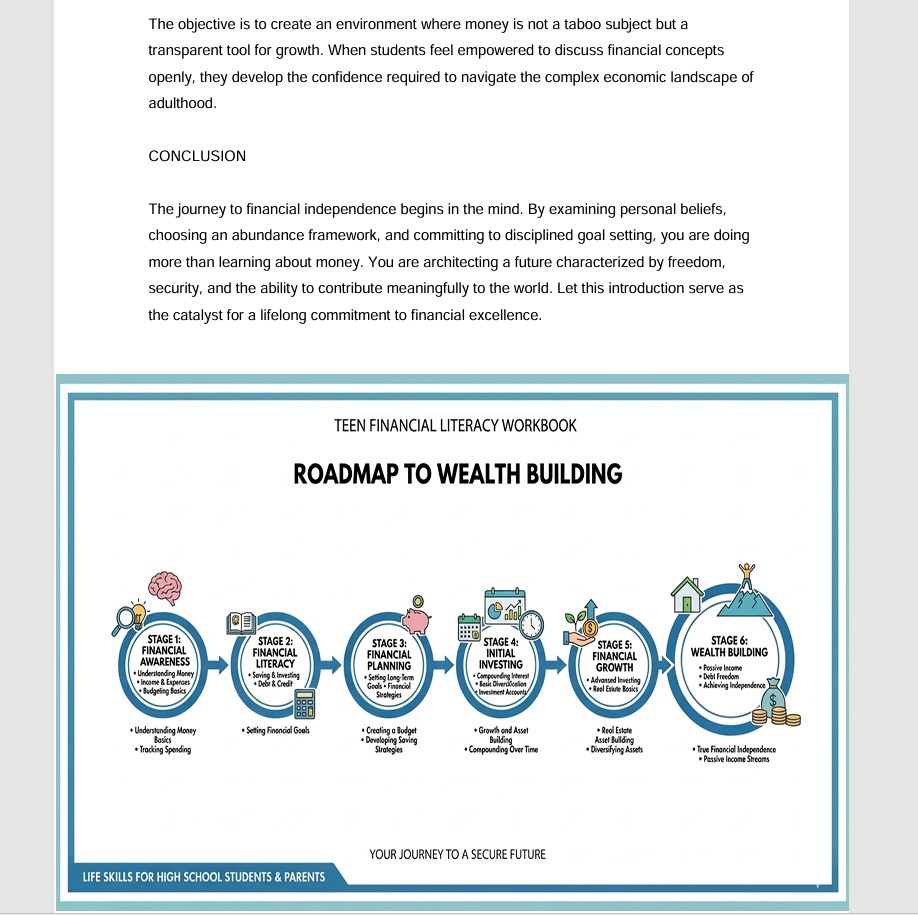 Teen Financial Literacy Workbook | Teaching Resources