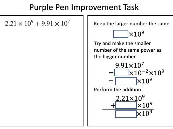 Standard Form Addition And Subtraction Review Task Teaching Resources Standard Form Addition And Subtraction Review Task Teaching Resources