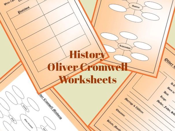 History Oliver Cromwell Worksheets | Teaching Resources