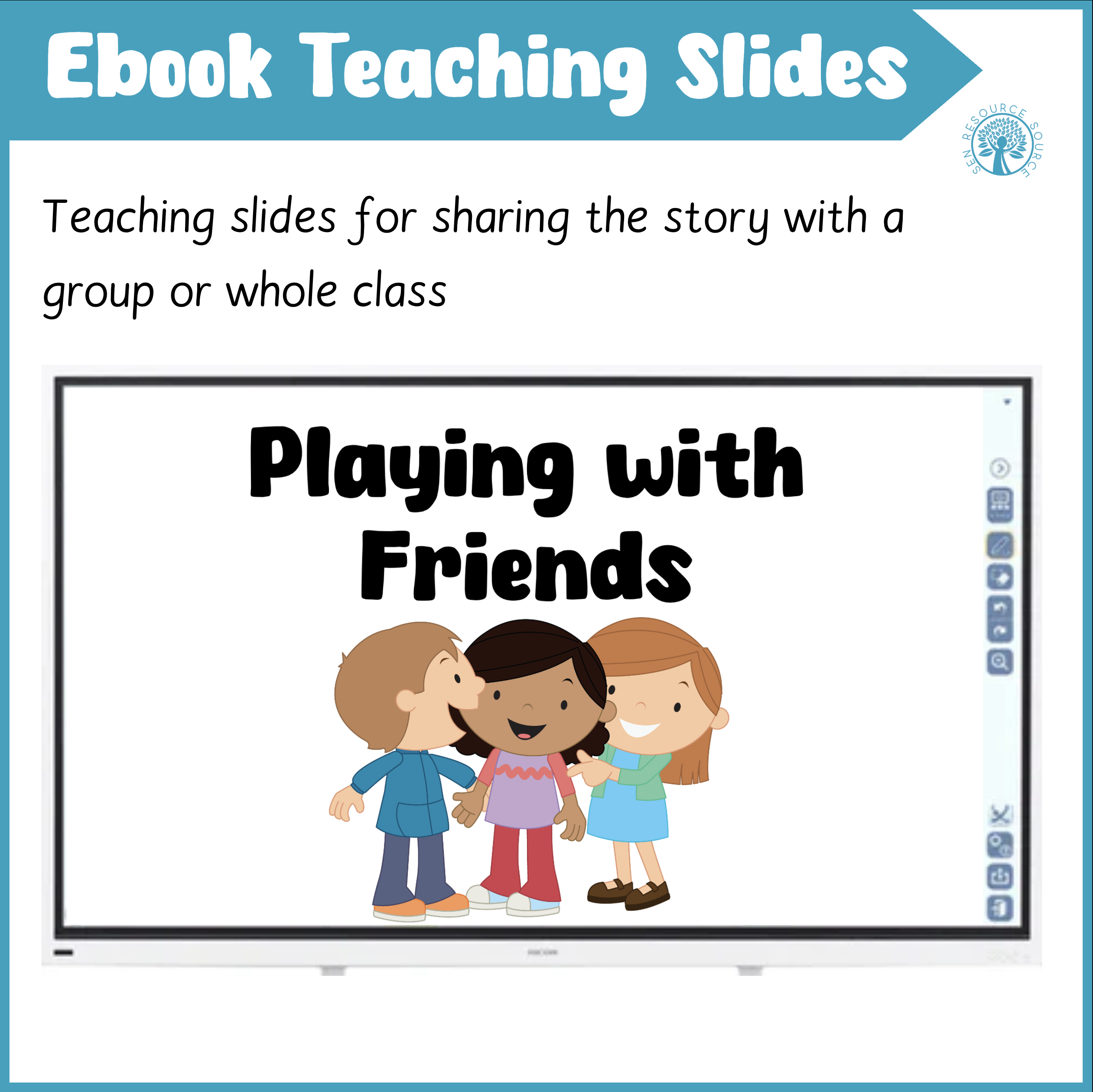 Playing with Friends Social Story | Teaching Resources