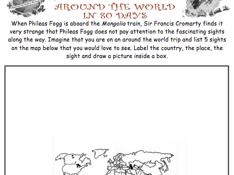 Around the World in Eighty Days (Real Reads) Guided Reading Activities ...