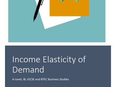 Income Elasticity of Demand (YED) for Business Studies. Case Study ...