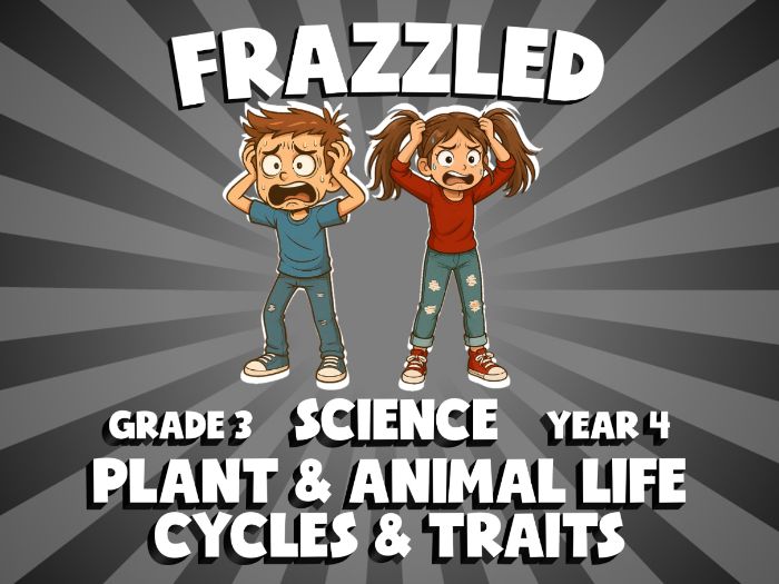 Plant & Animal Life Cycles & Traits FRAZZLED Science Game | No-Prep ...