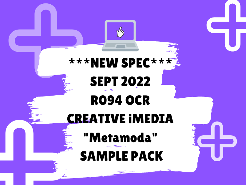 R094 OCR Creative iMedia - Metamoda - Sample Pack | Teaching Resources