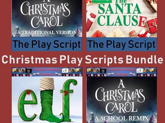 Christmas Play Script Bundle by Irvine109 | Teaching Resources