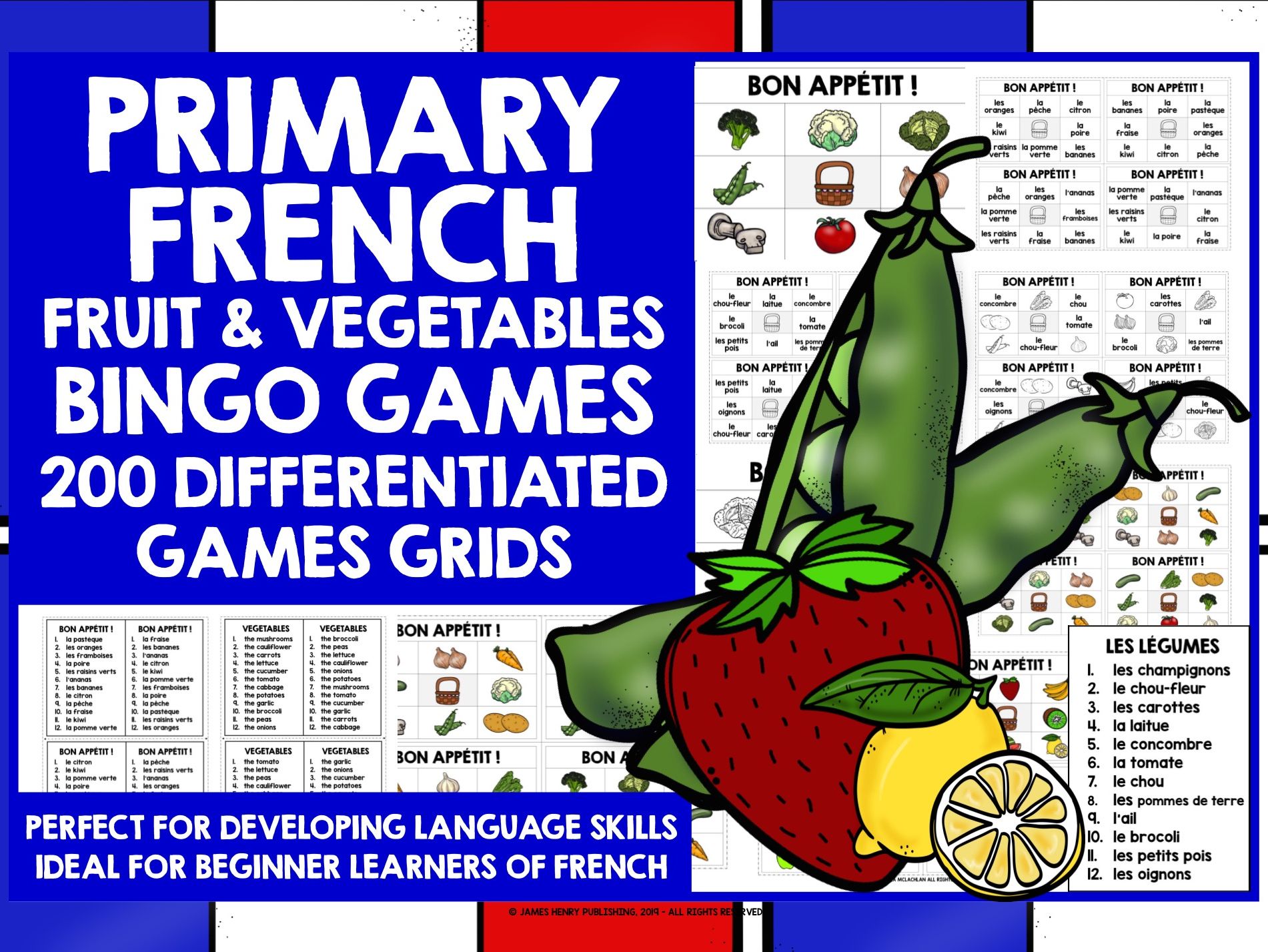 Fruits And Vegetables In French With Pictures at Louise Vito blog