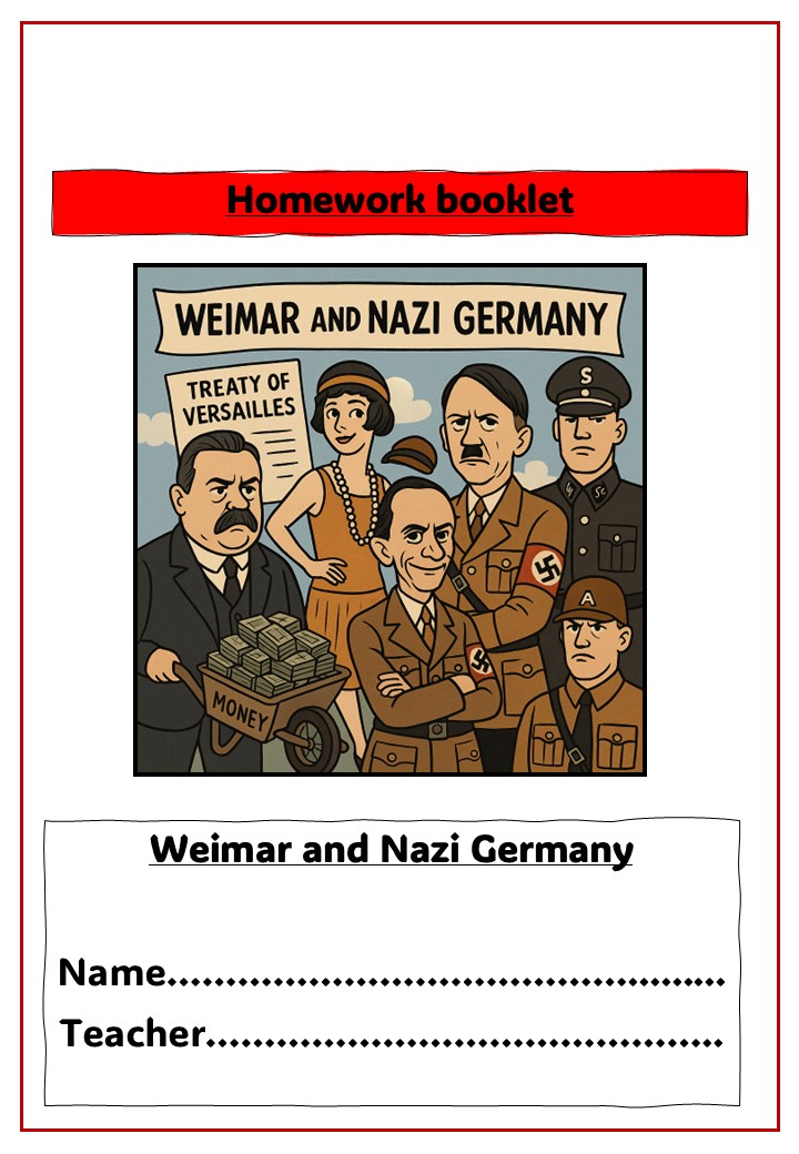 Weimar and Nazi Germany Revision Booklet | Teaching Resources