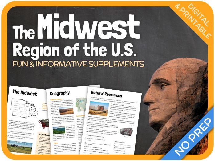 Five Regions of the United States (Bundle) | Teaching Resources