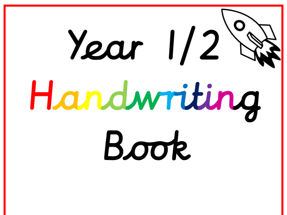 Year 1 And 2 Handwriting Booklet Teaching Resources