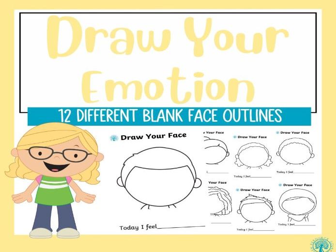 Draw yourself with your emotion | Teaching Resources