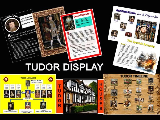 Tudor Display Resources | Teaching Resources