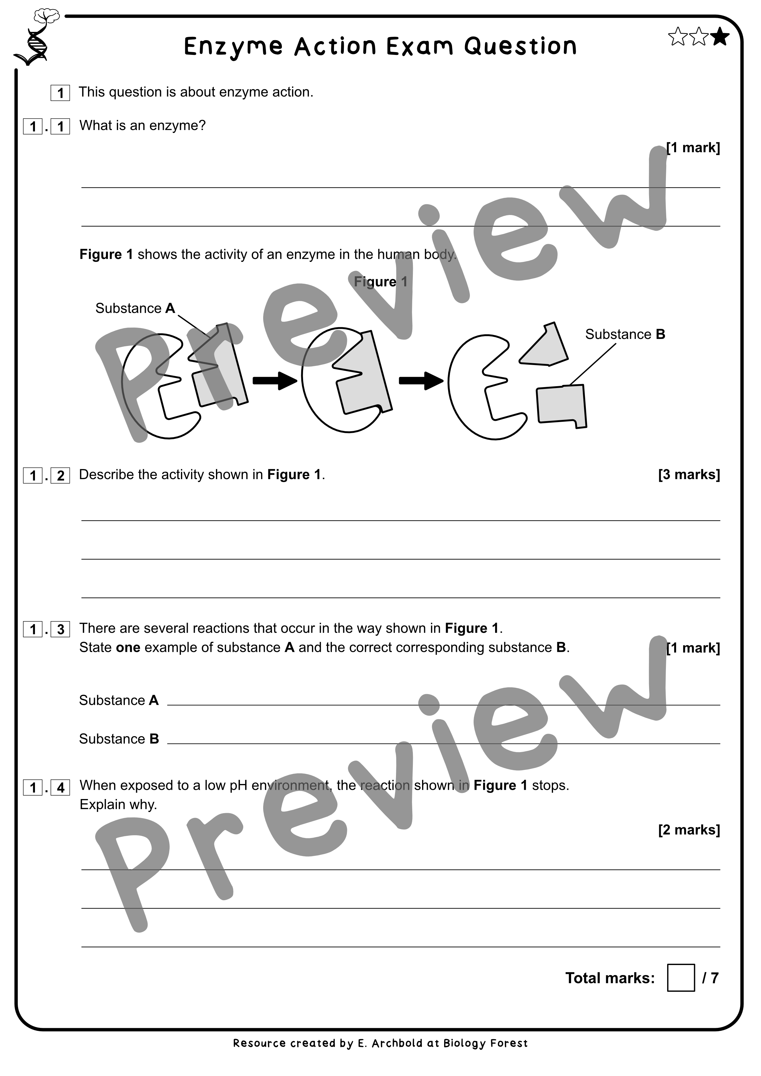 Enzymes | GCSE Biology | Teaching Resources