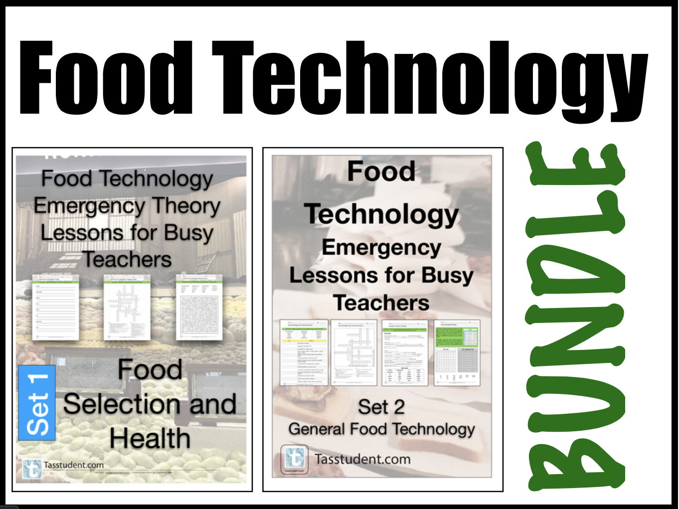 Food Technology Bundle | Teaching Resources
