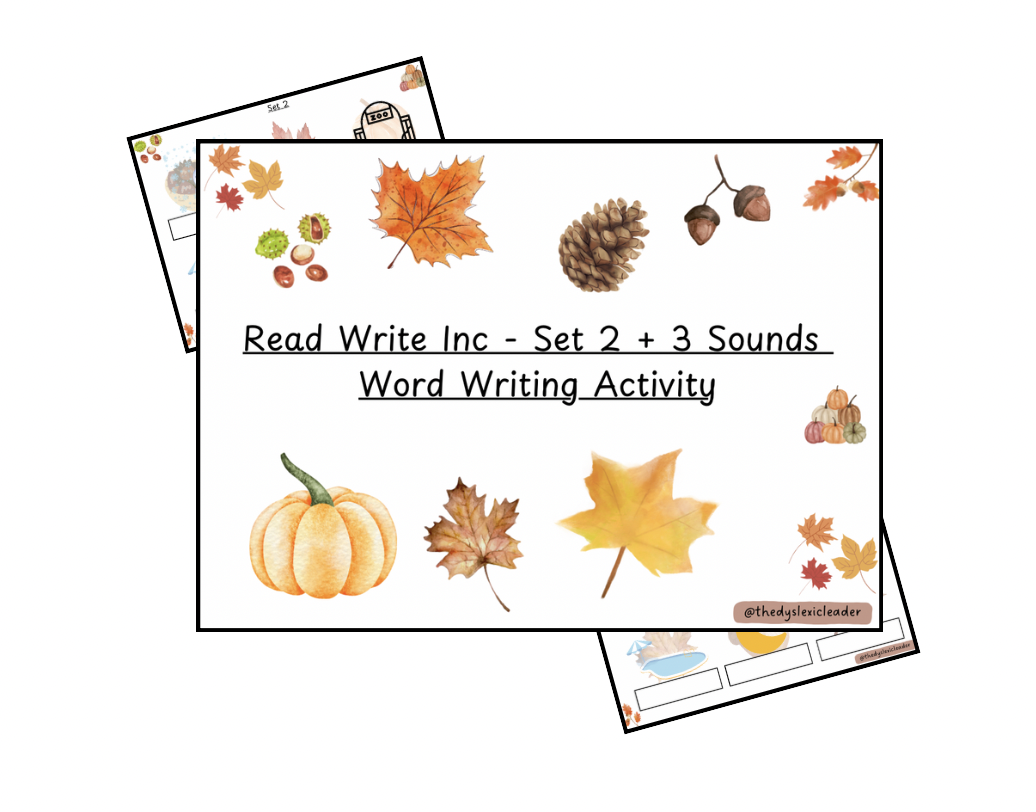 Read Write Inc Set 2+3 Word Writing | Teaching Resources