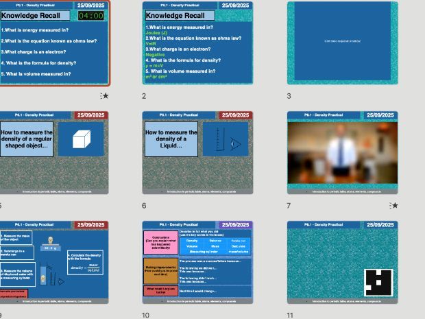 Aqa Gcse Physics P6 Particle Model Of Matter Complete Scheme Editable Lessons Worksheets