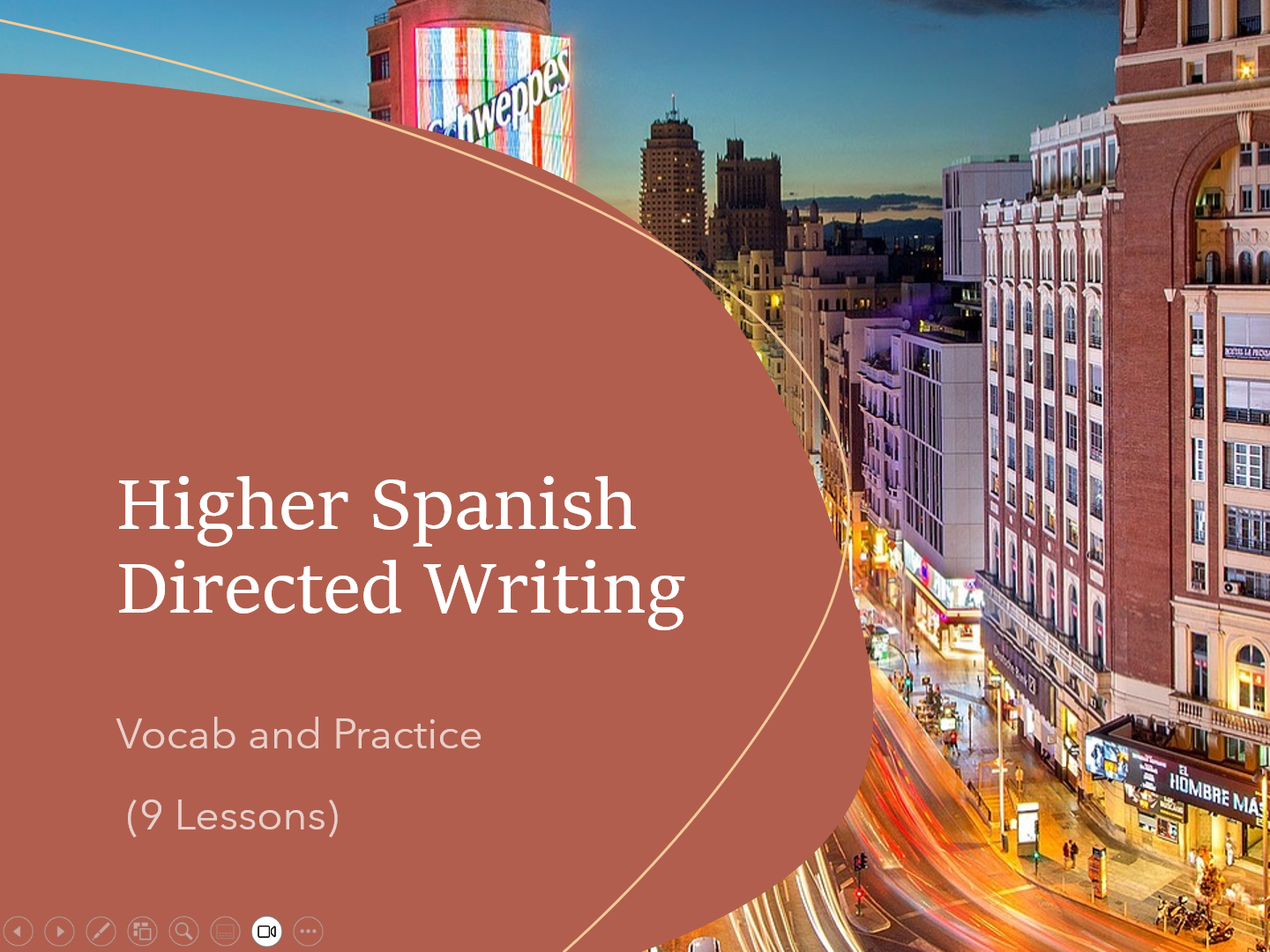 Spanish Directed Writing Teaching Resources
