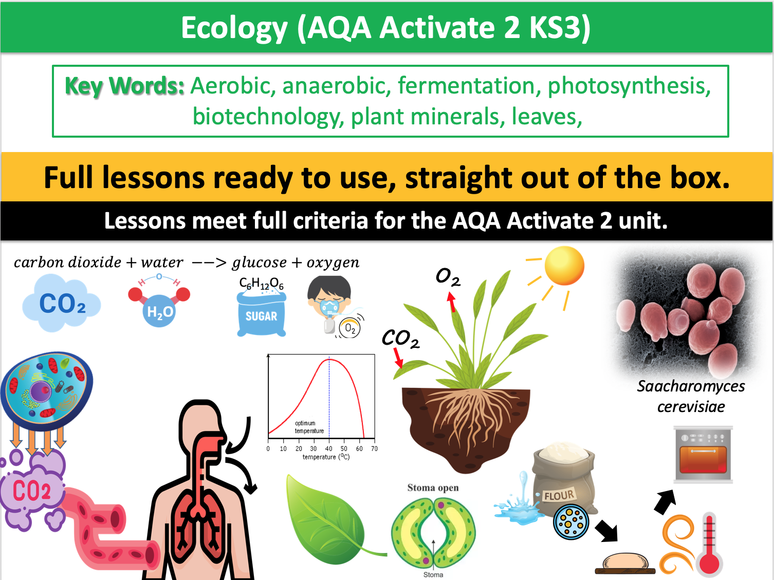 Ecology (AQA Activate 2 KS3) | Teaching Resources