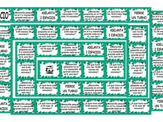 Telling Time Spanish 4 Worksheet-2 Game-1 Exam Bundle | Teaching Resources