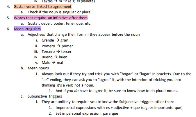 IGCSE Annotated Example Reading Paper Spanish | Teaching Resources