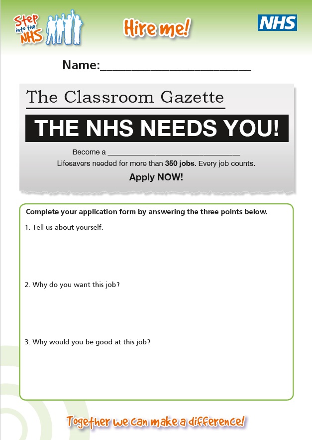 KS2: Step into the NHS for primary schools | Teaching Resources