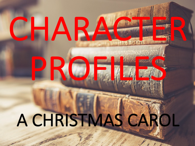 A Christmas Carol Character Profile Bundle | Teaching Resources