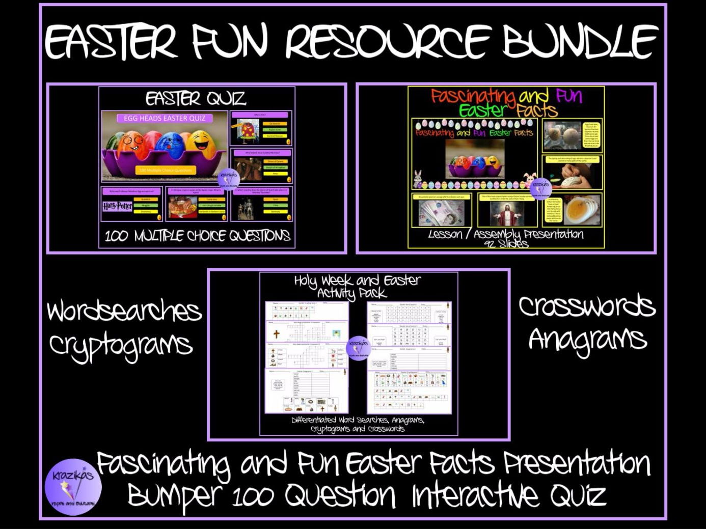 Easter Bundle by Krazikas | Teaching Resources