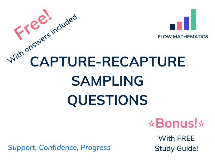 Capture Recapture Sampling Worksheet Teaching Resources