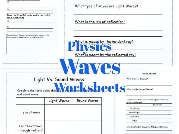 KS3 Physics Worksheets | Teaching Resources