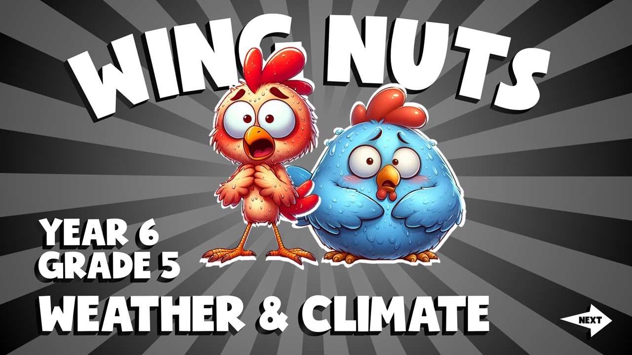 Weather & Climate WING NUTS Science Game | No-Prep Year 6 Review ...