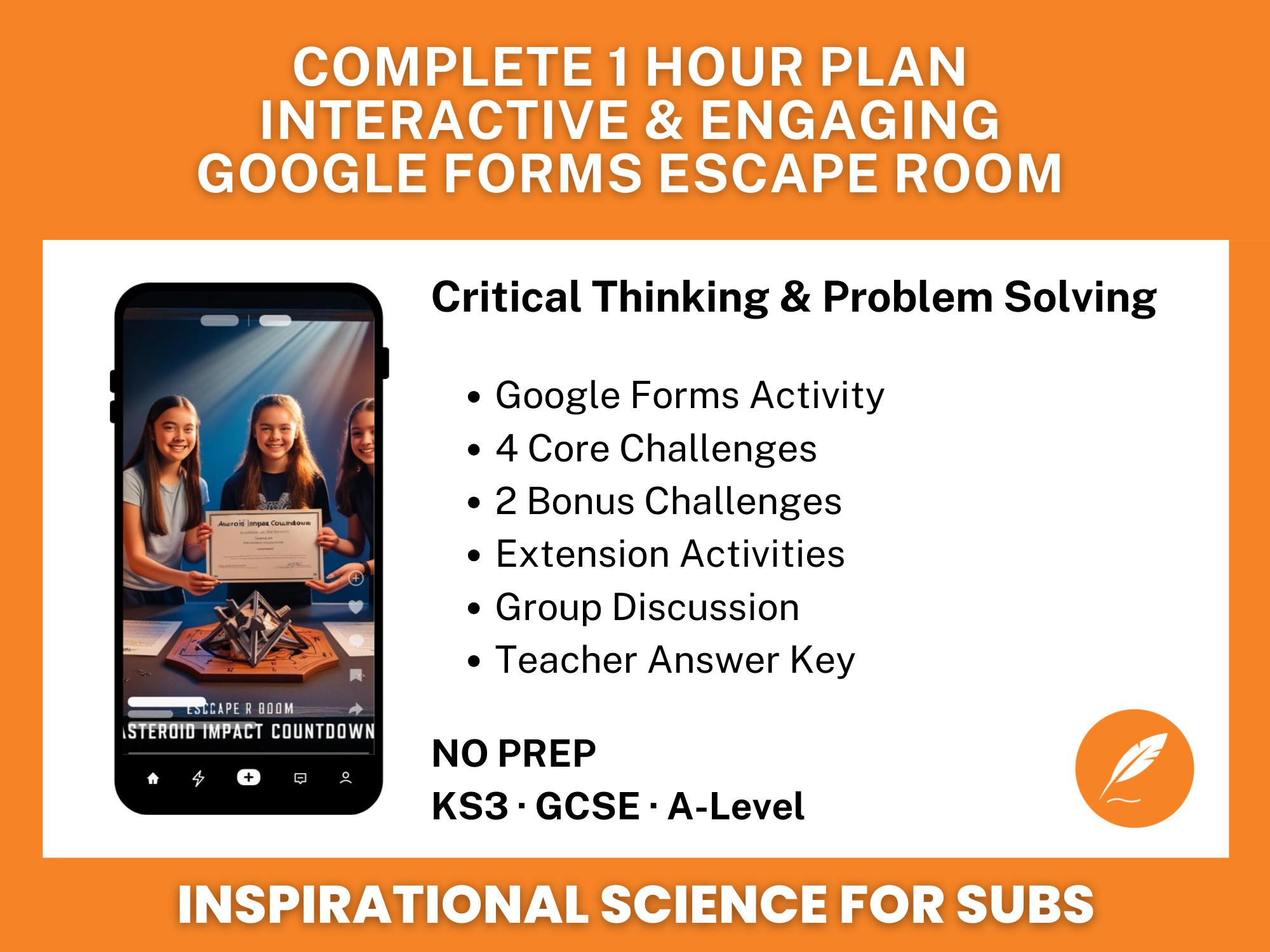 PREMIUM Taxonomy & Classification Escape Room - KS3, GCSE | Teaching ...
