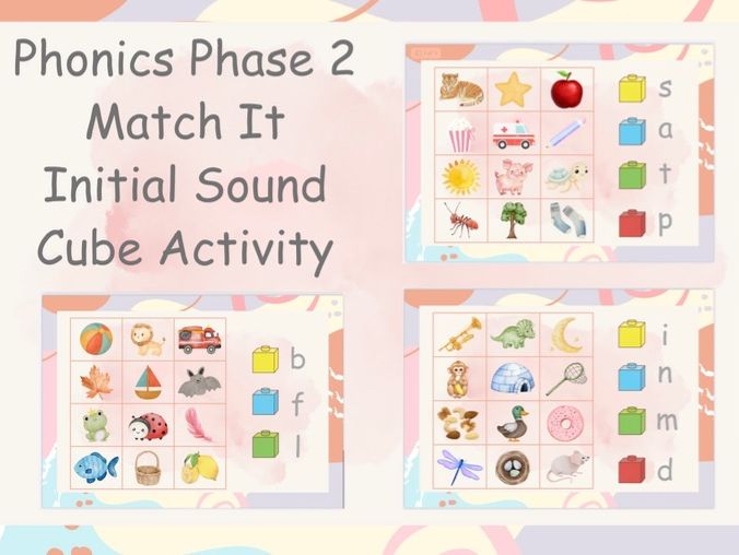 Phonics Initial Sound Match It | Teaching Resources