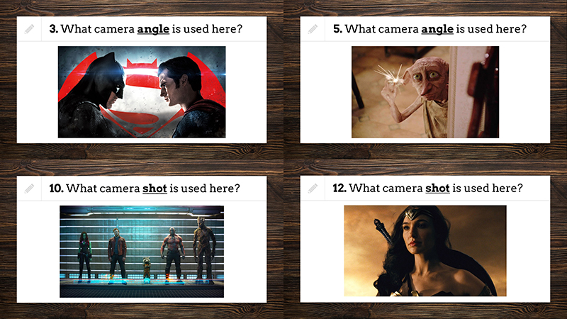 Camera Angles and Shots Recap Quiz 2 | Cinematic Film Techniques ...