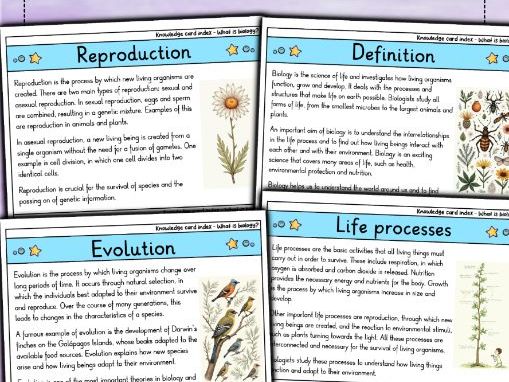 What is Biology?- Flashcards | Science | Life, Organisms & Principles ...