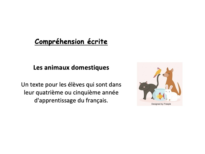 Reading bundle (year 10 or 11 - grade 9 or 10): ma famille, mes amis ...