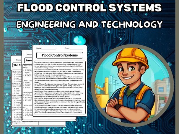 Flood Control Systems Reading Comprehension Passages & Questions ...