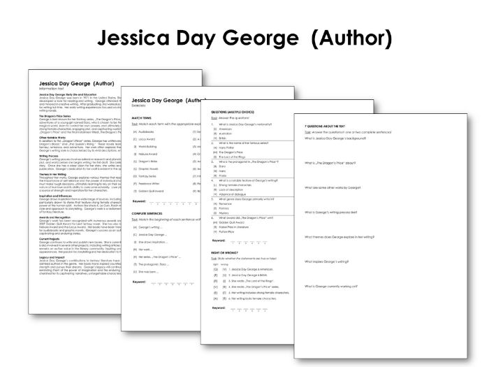Jessica Day George (Author) | Teaching Resources