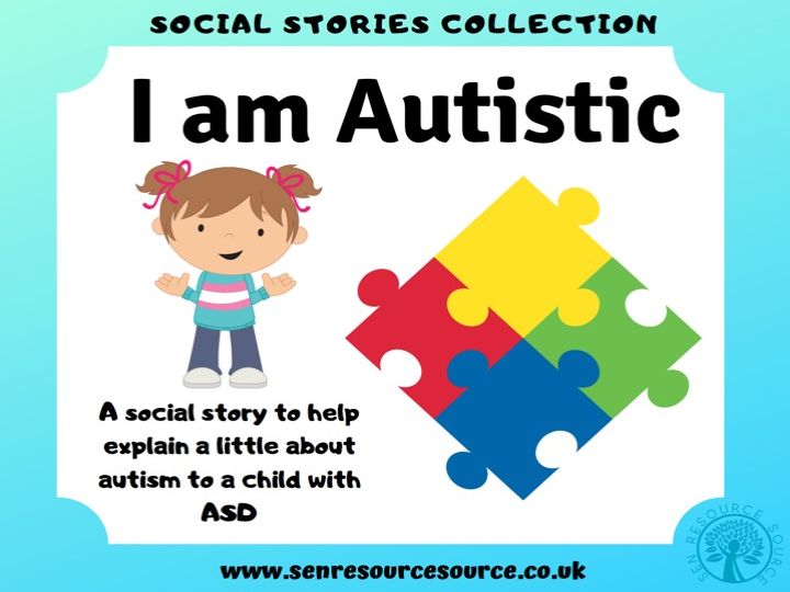 I am Autistic Social Story | Teaching Resources