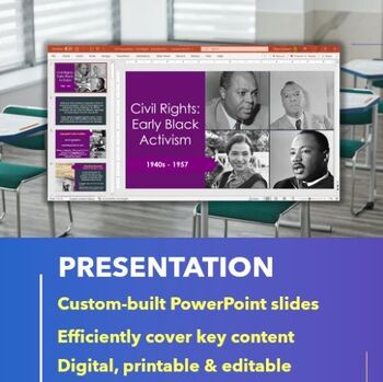 Black History Lesson Plan | Civil Rights Movement | 1950s Rosa Parks ...