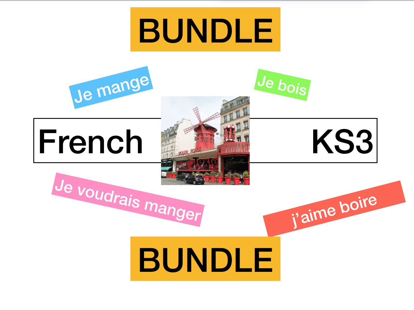 Primary French resources: food and drink