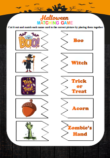 Halloween Spooky Matching Game for EYFS / Nursery / Reception ...