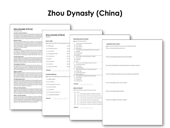 Zhou Dynasty (China) | Teaching Resources