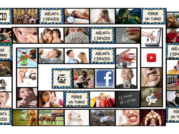 Bad Habits and Addictions 6 Spanish Photo Game Bundle | Teaching Resources