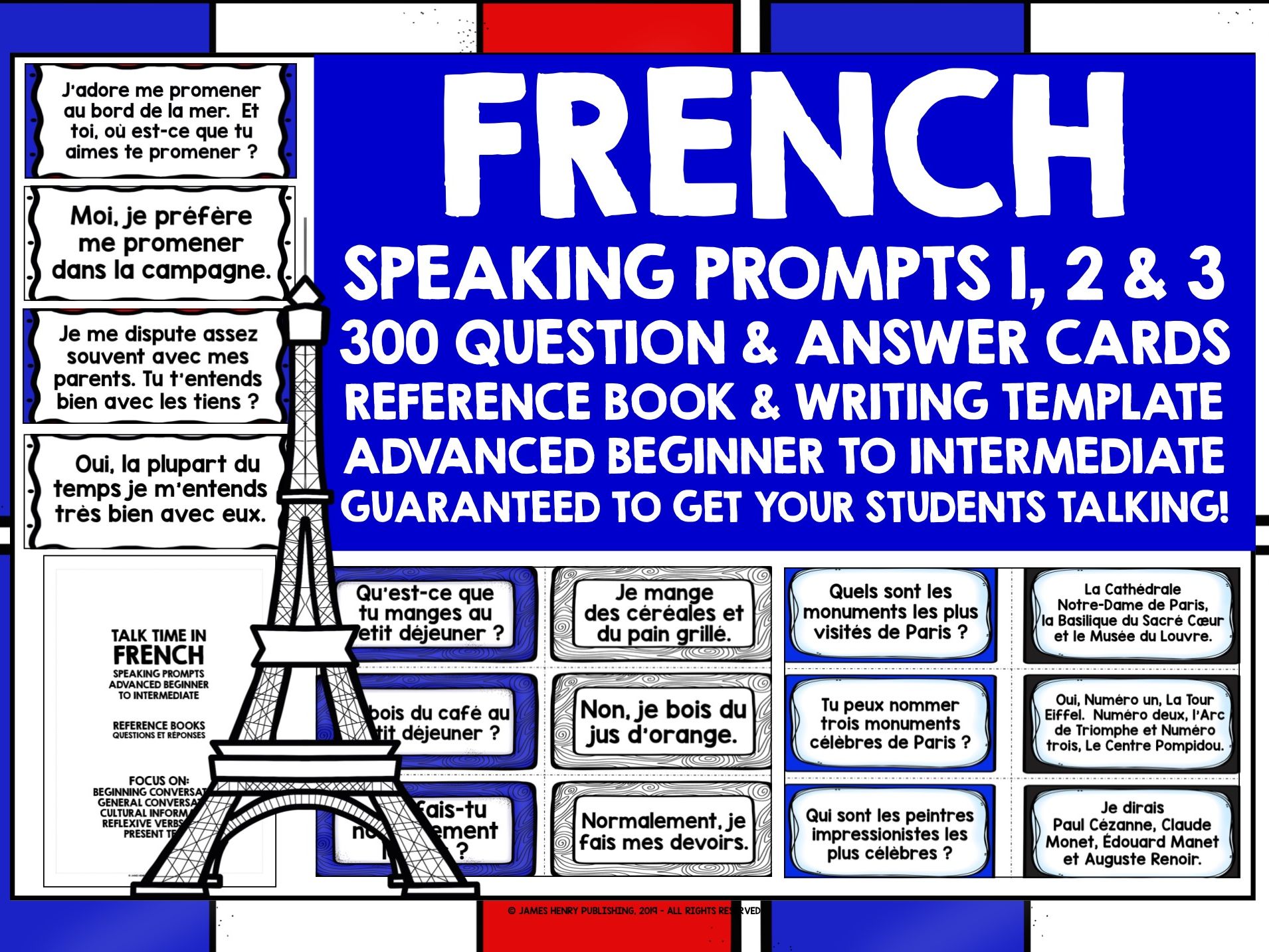 Primary French resources: prepositions and conjunctions