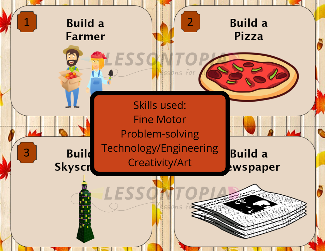 STEM Activities: September Building Challenges | Teaching Resources